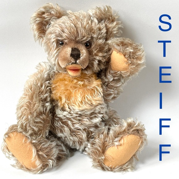 steiff | Toys | Vintage Steiff Bear Zotty Bear Mohair Jointed 5s 60s ...